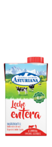 Leche entera 1l: Valor nutricional | Central Lechera Asturiana
