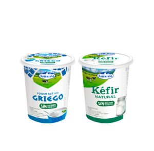 Yogures con ingredientes naturales | Central Lechera Asturiana